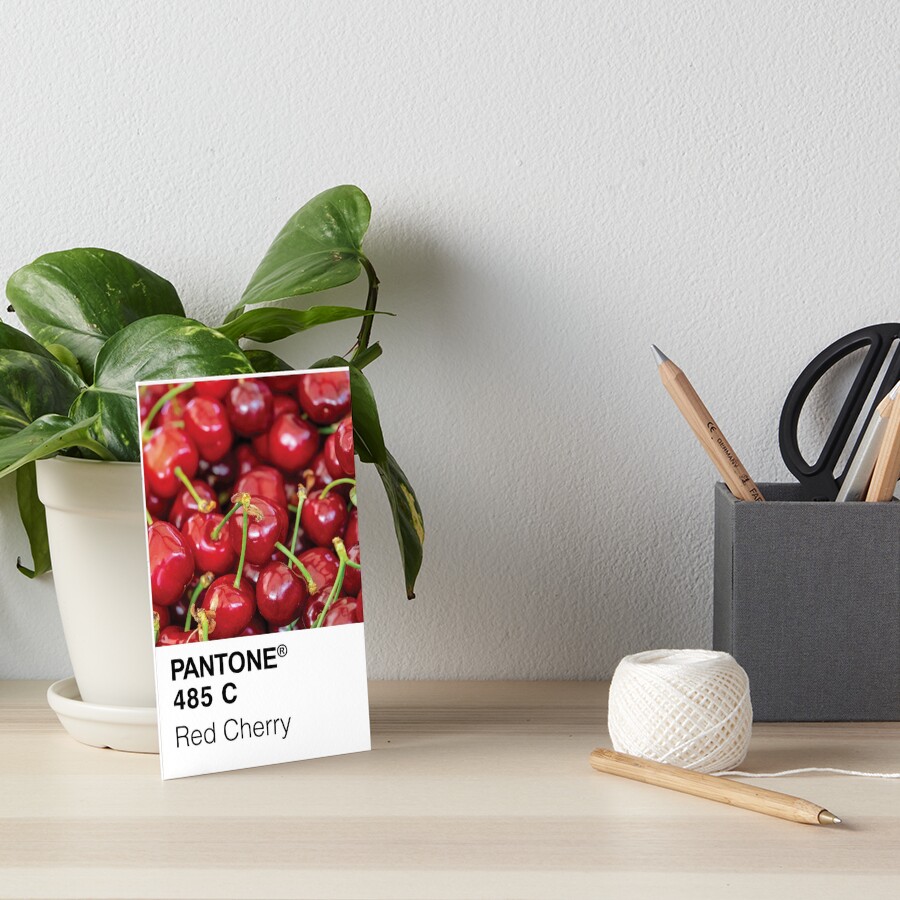 "Color Swatch - Red Cherry" Sticker for Sale by social-dilemma | Redbubble