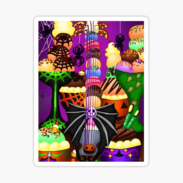 "Fusion Keyblade Guitar #199 - Pumpkinhead & Sweetstack" Sticker by ...