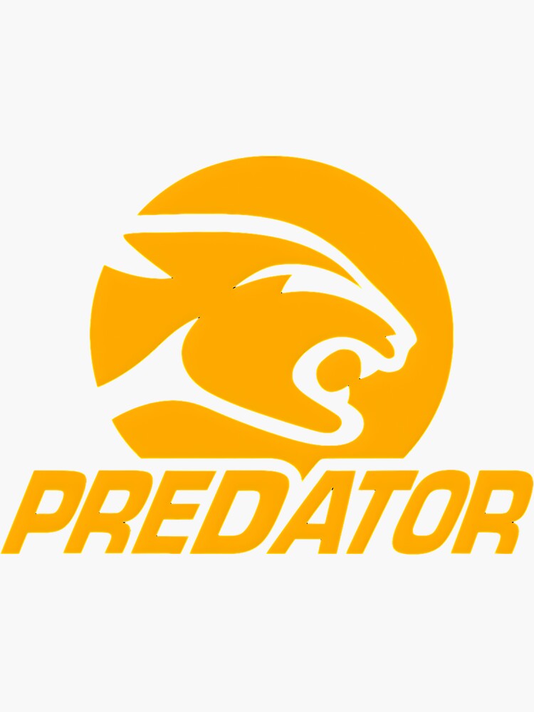 "PREDATOR CUES LOGO" Sticker for Sale by karaemohr | Redbubble