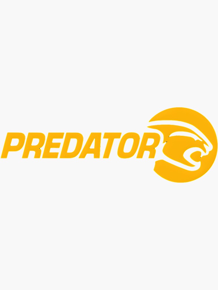 "PREDATOR CUES LOGO" Sticker for Sale by karaemohr | Redbubble
