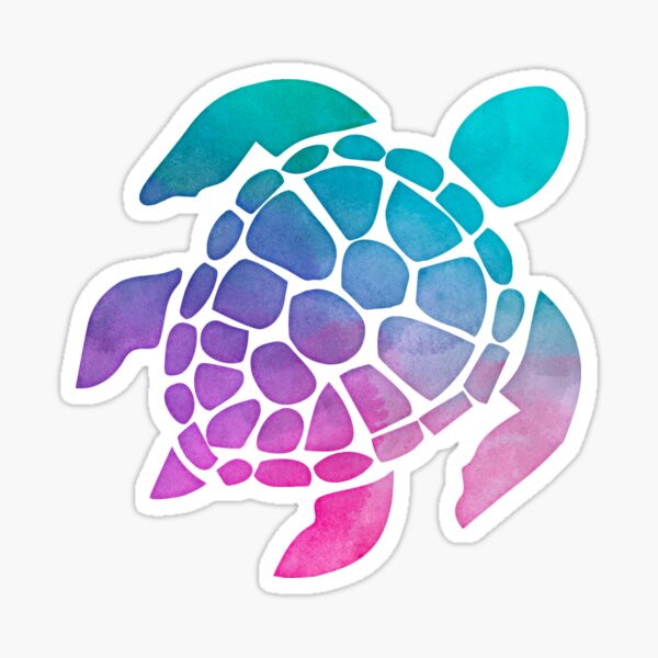 "Sea Turtle" Sticker by turtlebeach | Redbubble