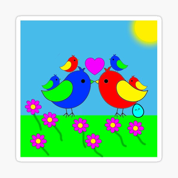 Birs Stickers | Redbubble