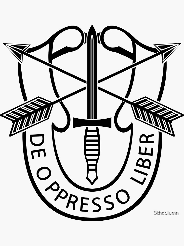 "Special Forces" Sticker for Sale by 5thcolumn | Redbubble
