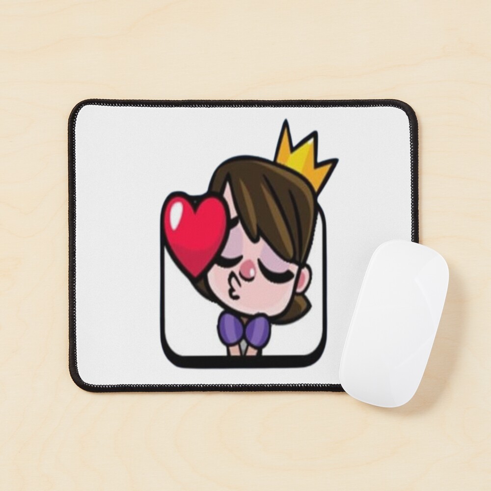 "Princess Kiss Emote Clash Royale" Sticker for Sale by LeSolder | Redbubble