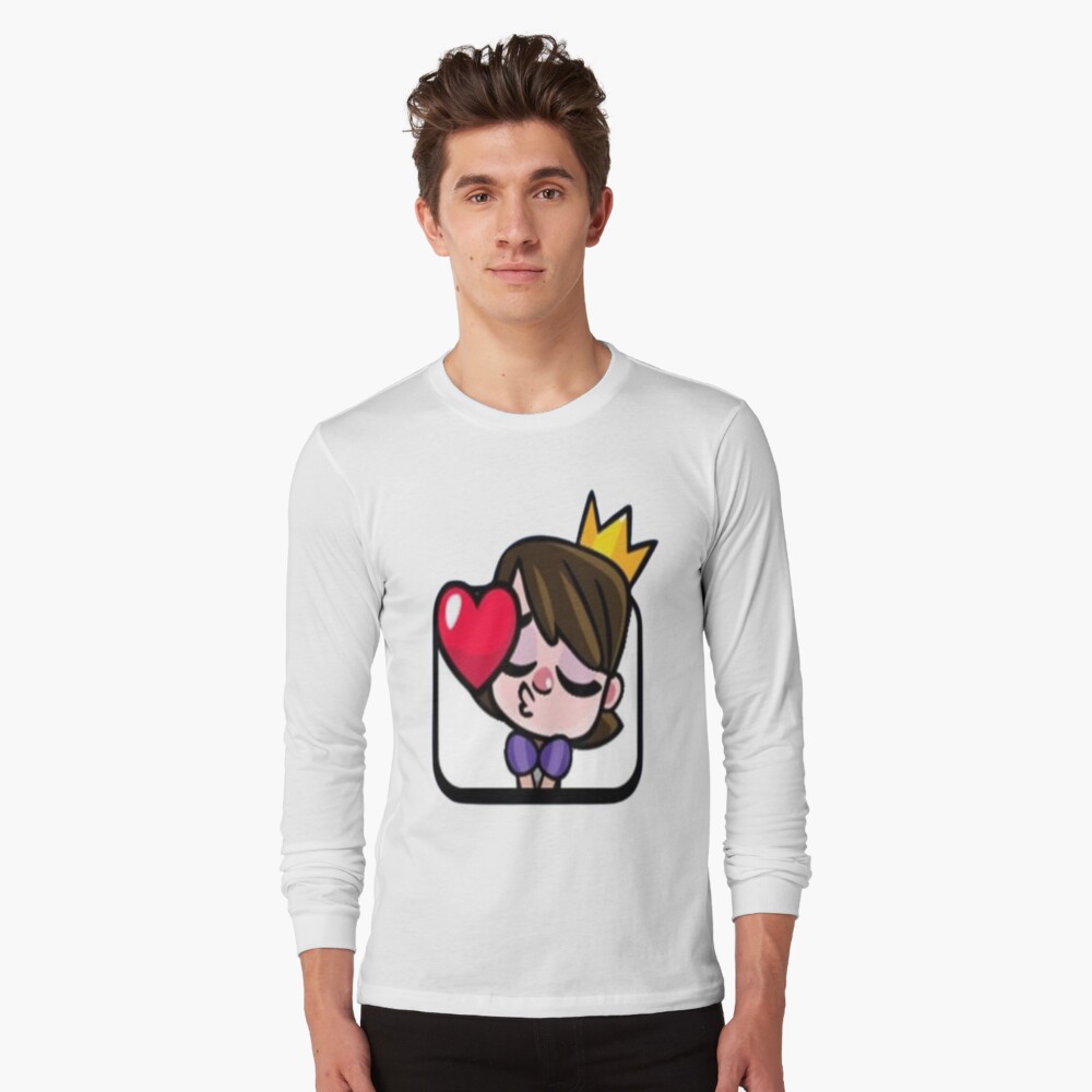 "Princess Kiss Emote Clash Royale" Sticker for Sale by LeSolder | Redbubble
