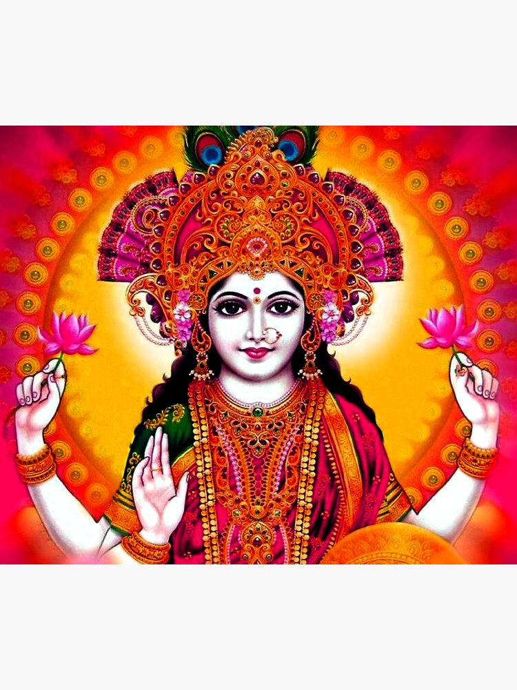 "LAKSHMI" Sticker for Sale by planetterra | Redbubble