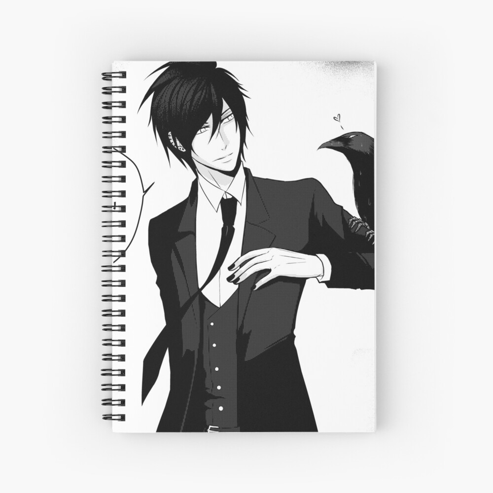 "Salem and Bram Manga" Spiral Notebook by TheCircusMare | Redbubble