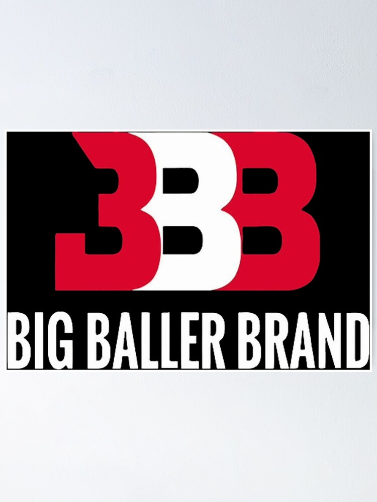 "big baller brand logo" Poster by maewer | Redbubble