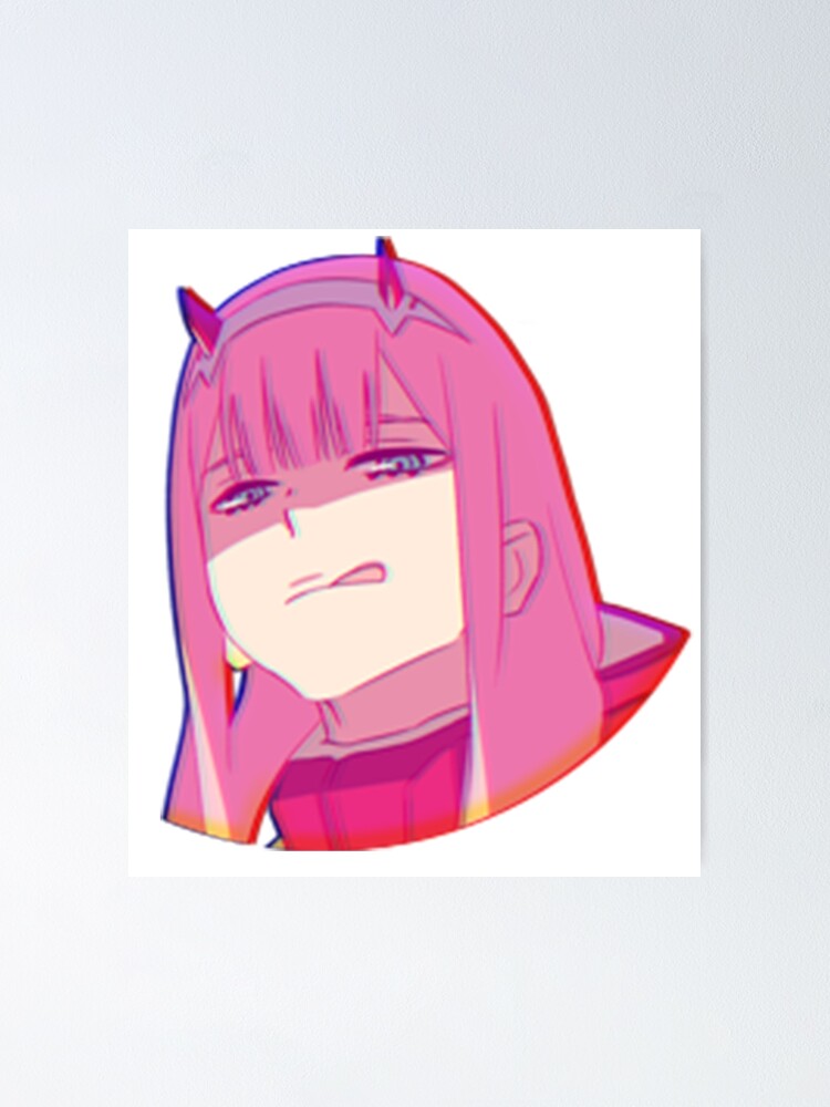 "Zero Two Design" Poster for Sale by Dolphin-5k | Redbubble