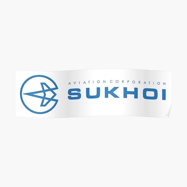 "Aviation Corporation Sukhoi" Poster for Sale by fareast | Redbubble