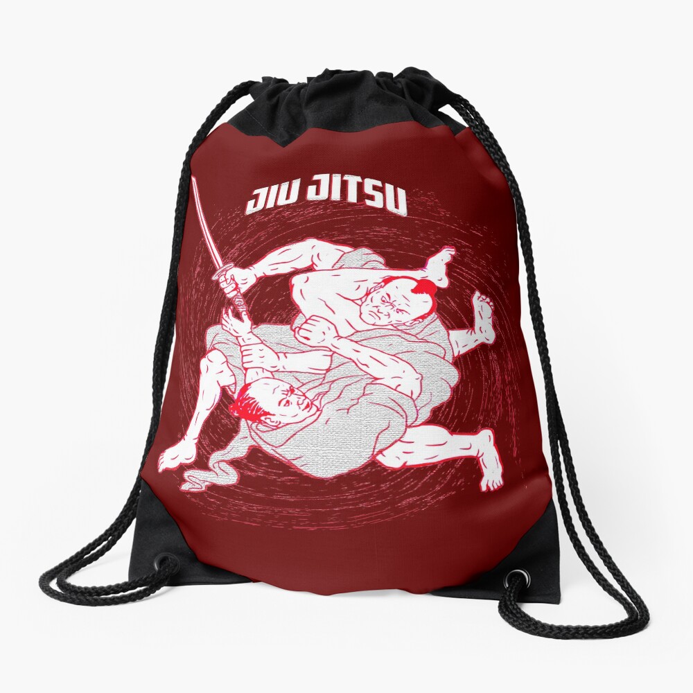 "Jiu Jitsu Martial Arts " Drawstring Bag for Sale by MDAM | Redbubble