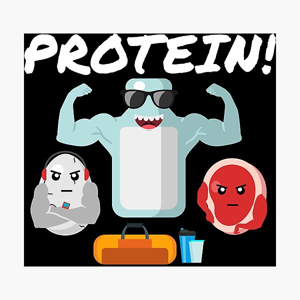 Funny Protein Cartoon
