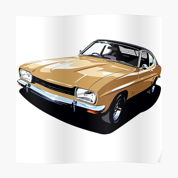 Ford Capri Posters | Redbubble