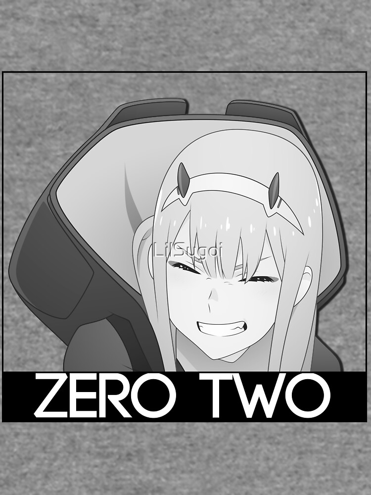 "Darling in the Franxx Zero Two sticker" Lightweight Sweatshirt by ...