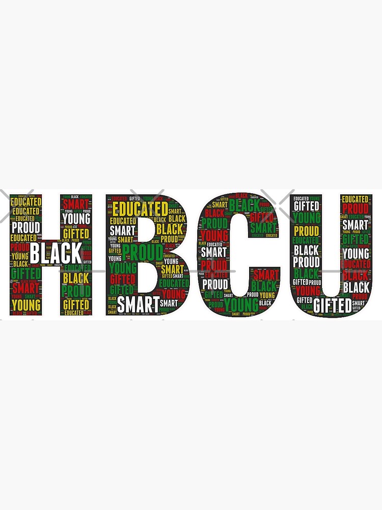 "HBCU Grad Word Art Typography Gift" Poster for Sale by blackartmatters ...