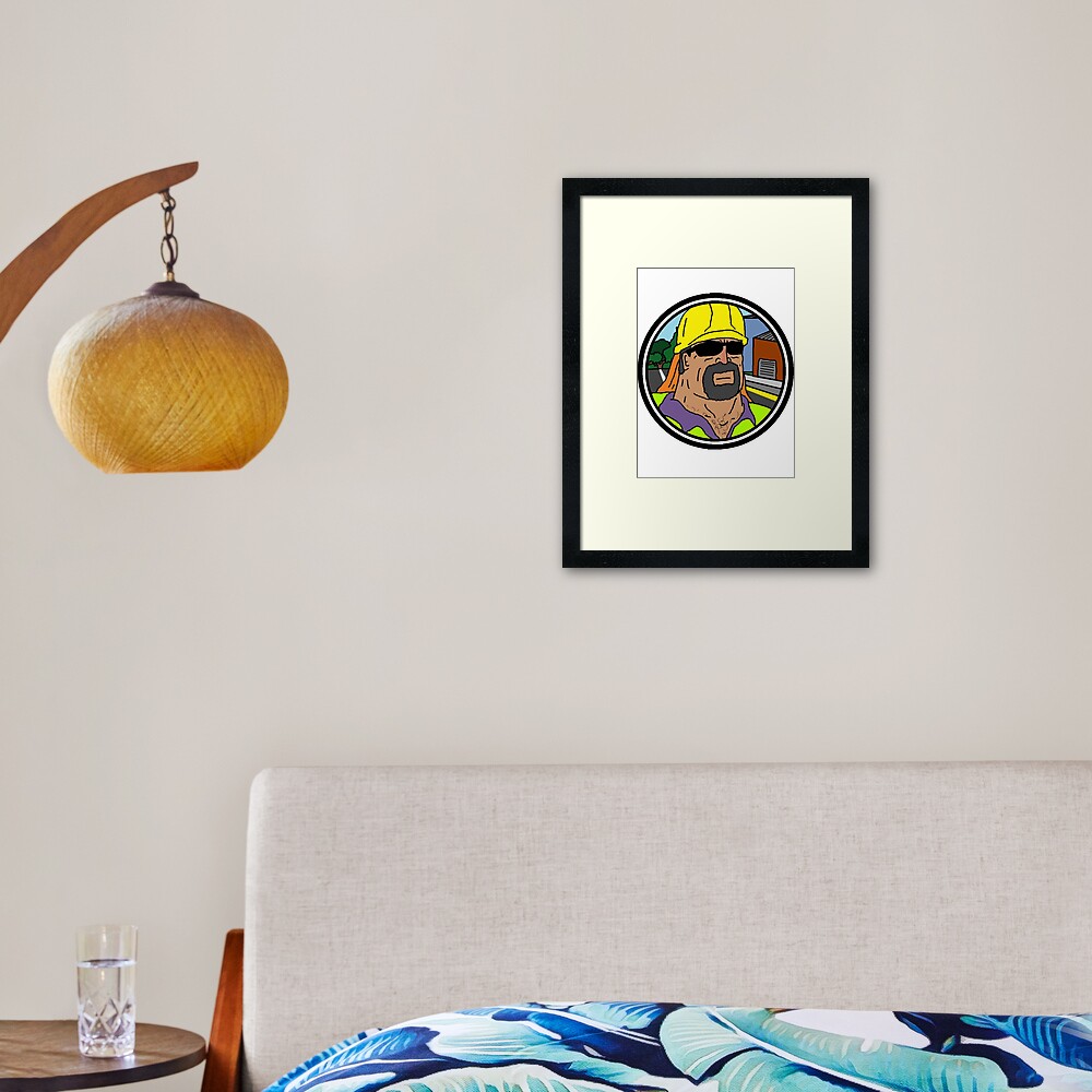 "The Big Lez Show - Mike Nolan" Framed Art Print for Sale by ...