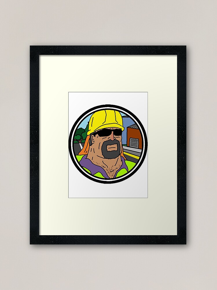 "The Big Lez Show - Mike Nolan" Framed Art Print for Sale by ...