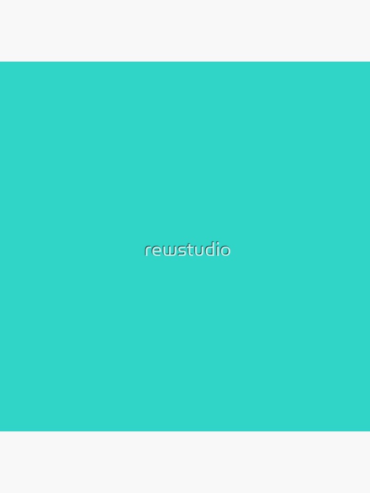 "Turquoise Solid Color" Poster for Sale by rewstudio | Redbubble