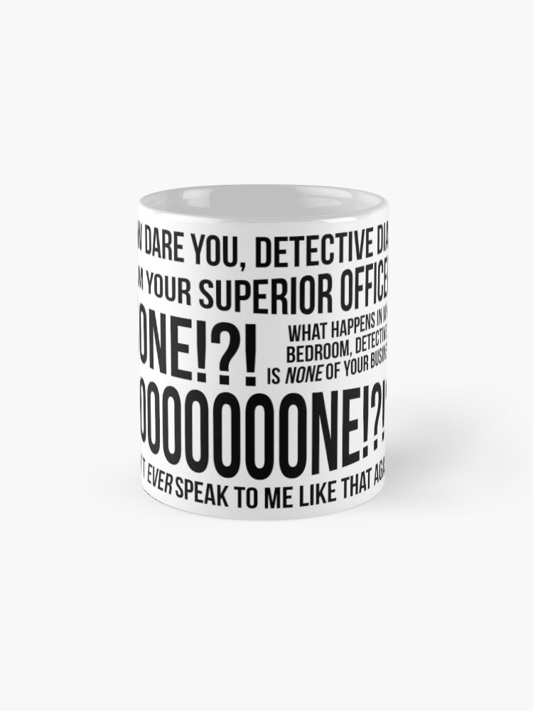 "B99 - Holt: BONE!" Coffee Mug for Sale by ellalucy | Redbubble