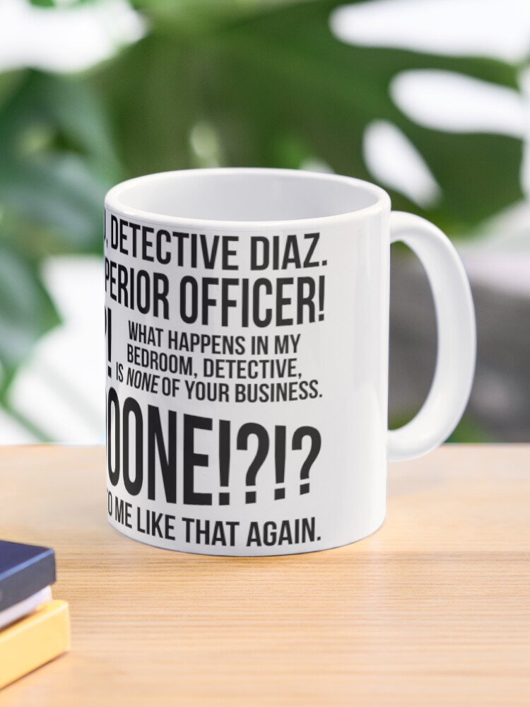 "B99 - Holt: BONE!" Coffee Mug for Sale by ellalucy | Redbubble