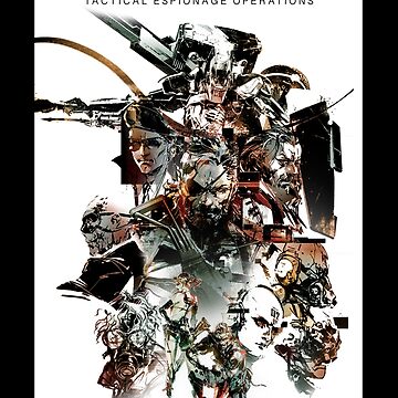 "Metal Gear Solid V" Poster for Sale by NicoleToth | Redbubble