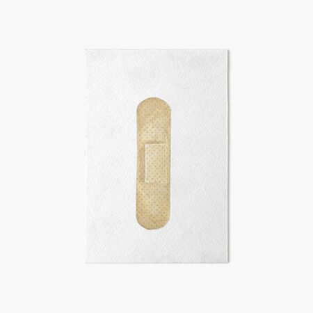 "bandage" Art Board Print by kneeSocksCreate | Redbubble