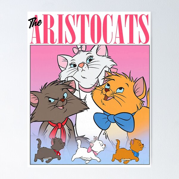 The Funny Retro Aristocats Posters for Sale | Redbubble