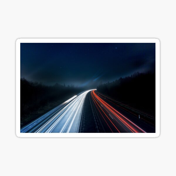 "Highway" Sticker for Sale by dyana1432 | Redbubble