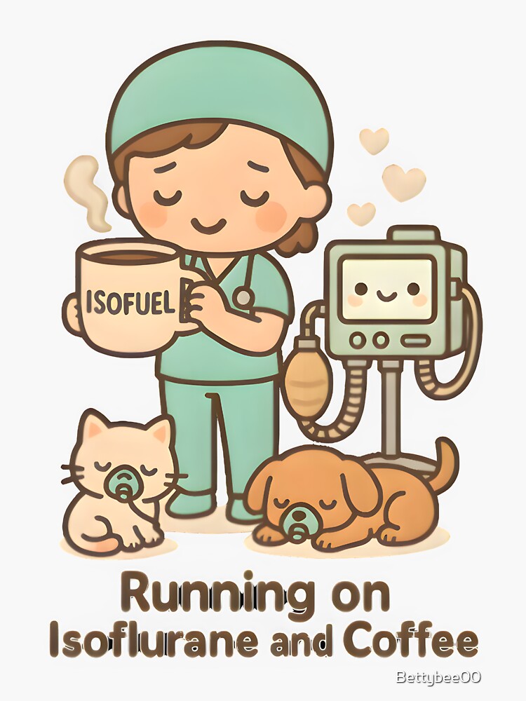 Kawaii Veterinary Stickers for Sale | Redbubble