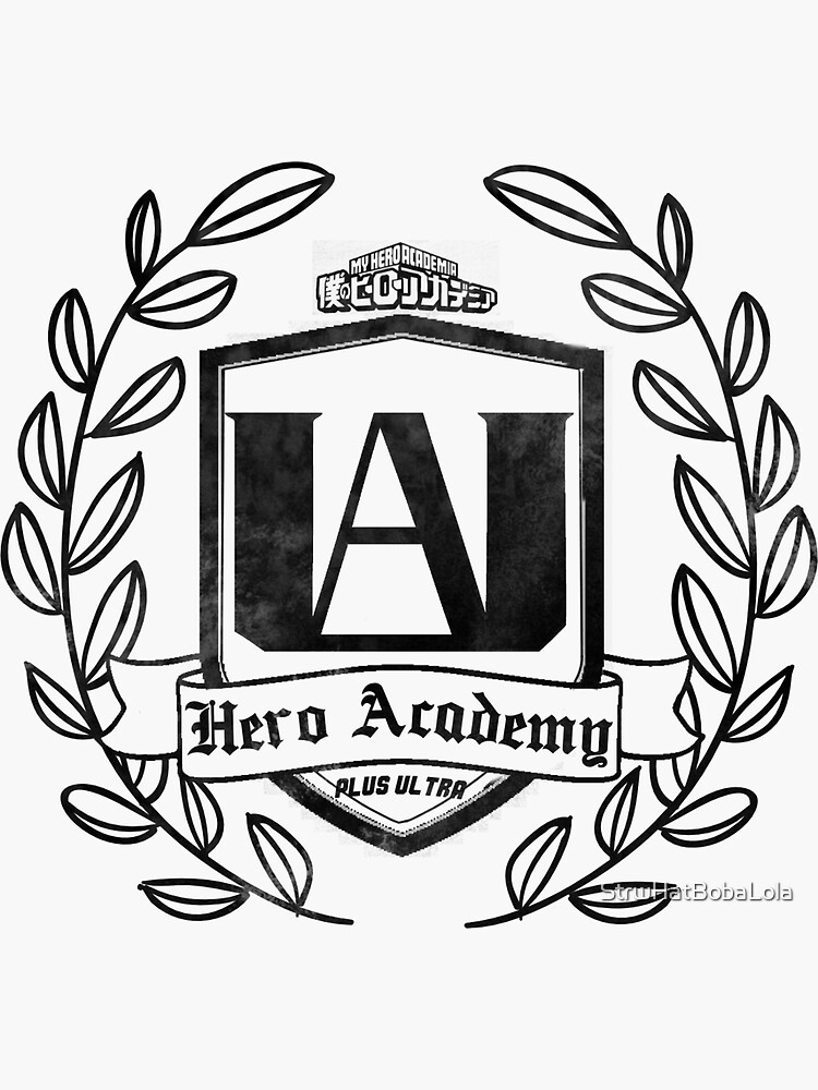 "UA High School Cr" Sticker for Sale by StrwHatBobaLola | Redbubble