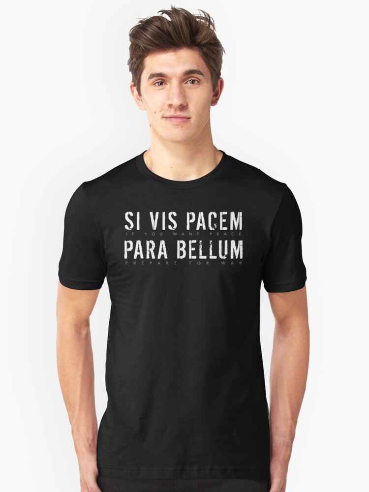 "Latin Quote: Si Vis Pacem Para Bellum (If You Want Peace, Prepare For ...