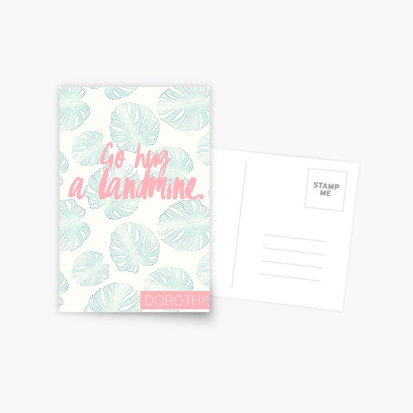 "The Golden Girls" Postcard for Sale by ConFlei | Redbubble