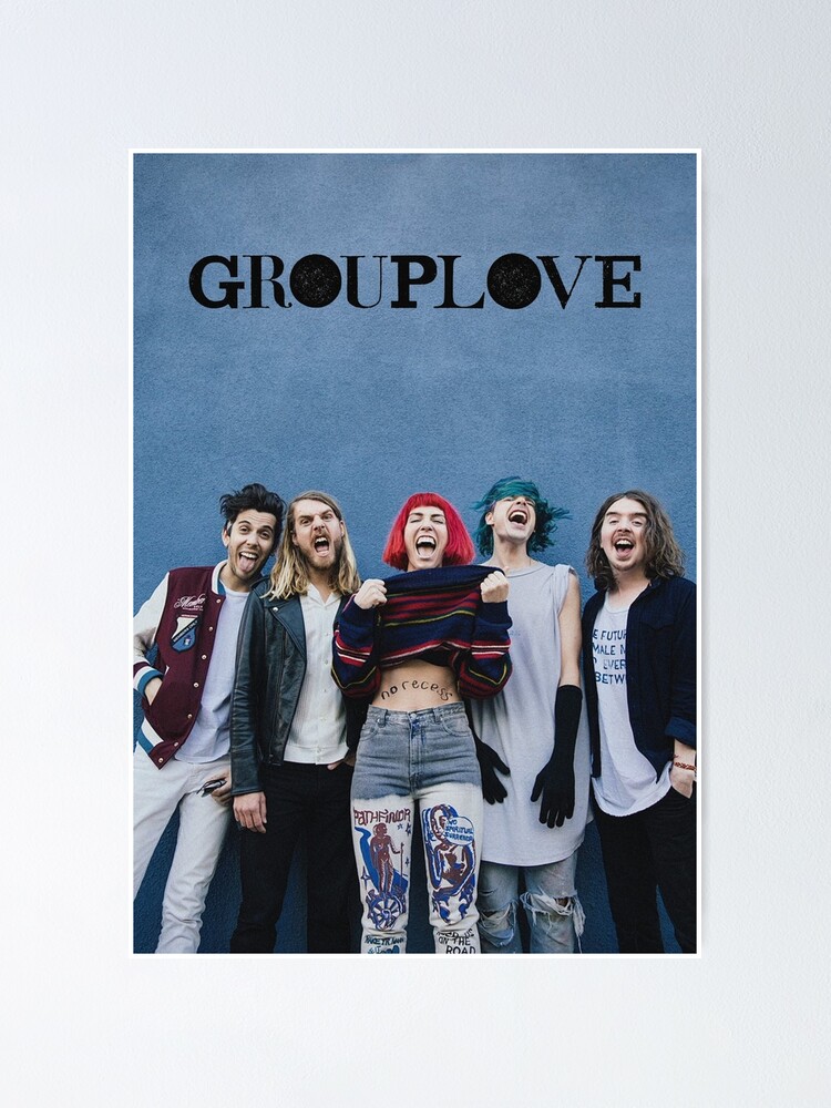 "GROUPLOVE" Poster for Sale by jeffstark420 | Redbubble