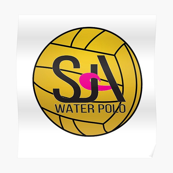 "SJA Water Polo Sticker" Poster by cassidychang | Redbubble