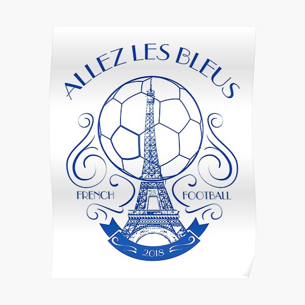 Poster: Allez Les Bleus | Redbubble