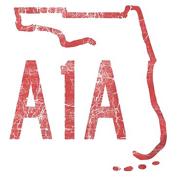 "A1A Florida" Essential T-Shirt for Sale by pmorey | Redbubble