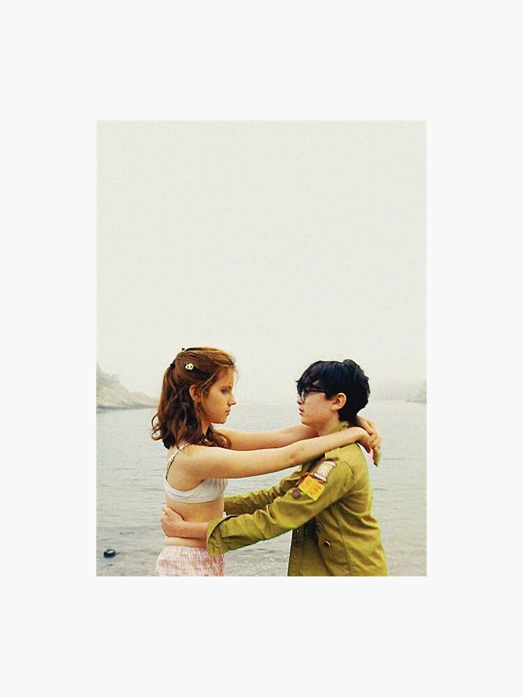 "Sam and Suzy, Moonrise Kingdom" Sticker for Sale by sallygr4 | Redbubble