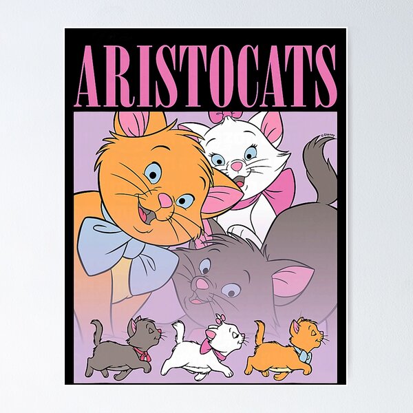 The Funny Retro Aristocats Posters for Sale | Redbubble