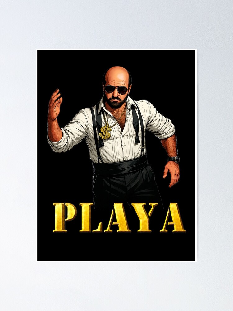 "Les Grossman- playa" Poster for Sale by JTK667 | Redbubble