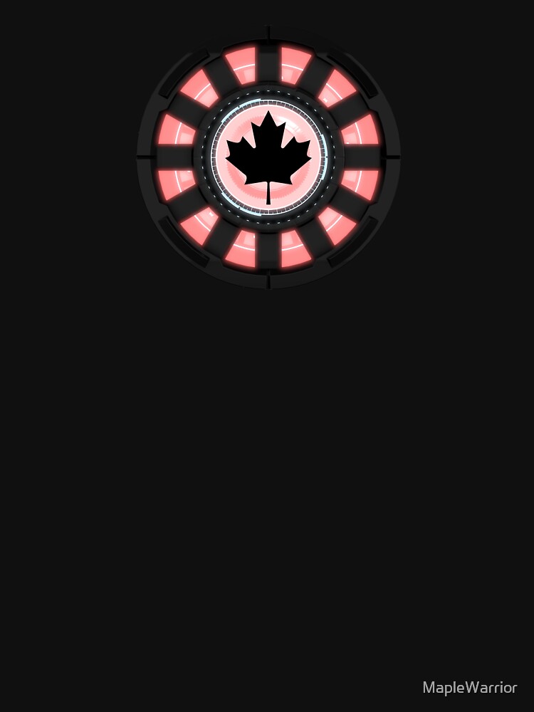 "Maple Leaf Canada Reactor Core Symbol" T-shirt by MapleWarrior | Redbubble