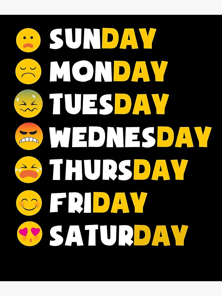 Monday Emoticons