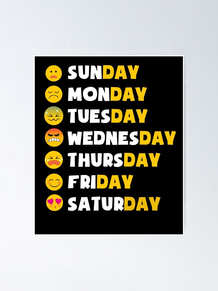 Monday Emoticons