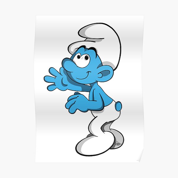 Smurf Posters | Redbubble