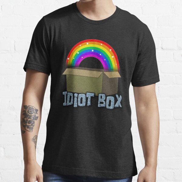 "Idiot box" T-shirt for Sale by ValentinaHramov | Redbubble | idiot box ...