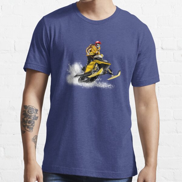 "Snowmobile race" T-shirt for Sale by sibosssr | Redbubble | sibosssr t ...