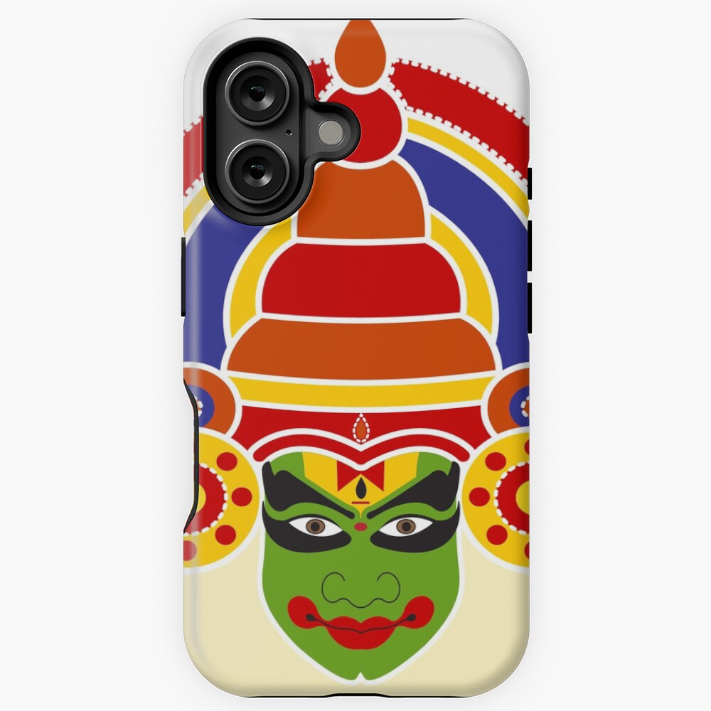 "Kathakali Dancer's Face" Sticker for Sale by NeetiAgarwal | Redbubble