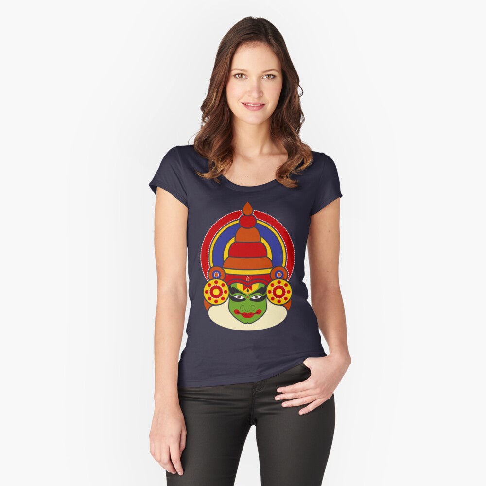 "Kathakali Dancer's Face" Sticker for Sale by NeetiAgarwal | Redbubble