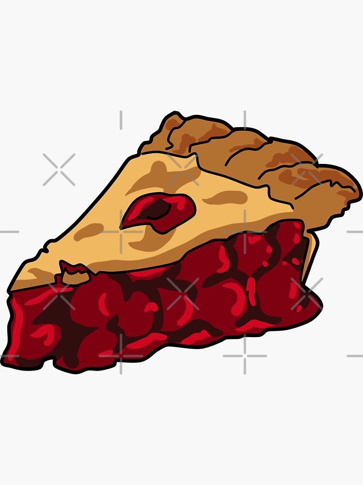 "cherry pie" Sticker by daisy-sock | Redbubble