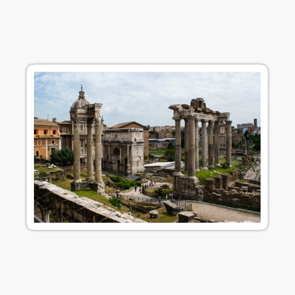 "The Ruins of Ancient Rome" Sticker for Sale by akyurczyk | Redbubble