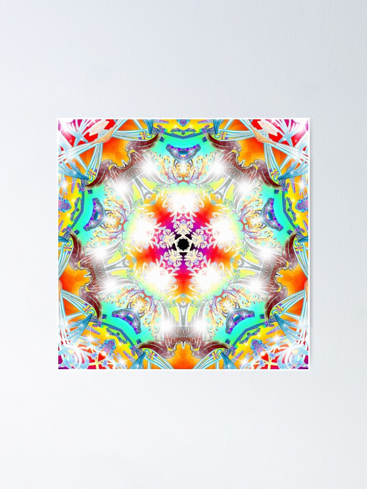 "Rainbow Starseed" Poster for Sale by DerekGedney | Redbubble